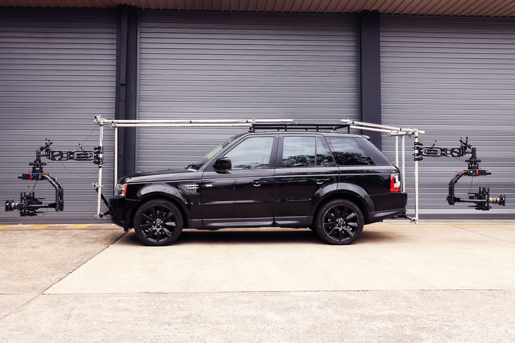 Tracking Range Rover Camera Car | Light and Motion